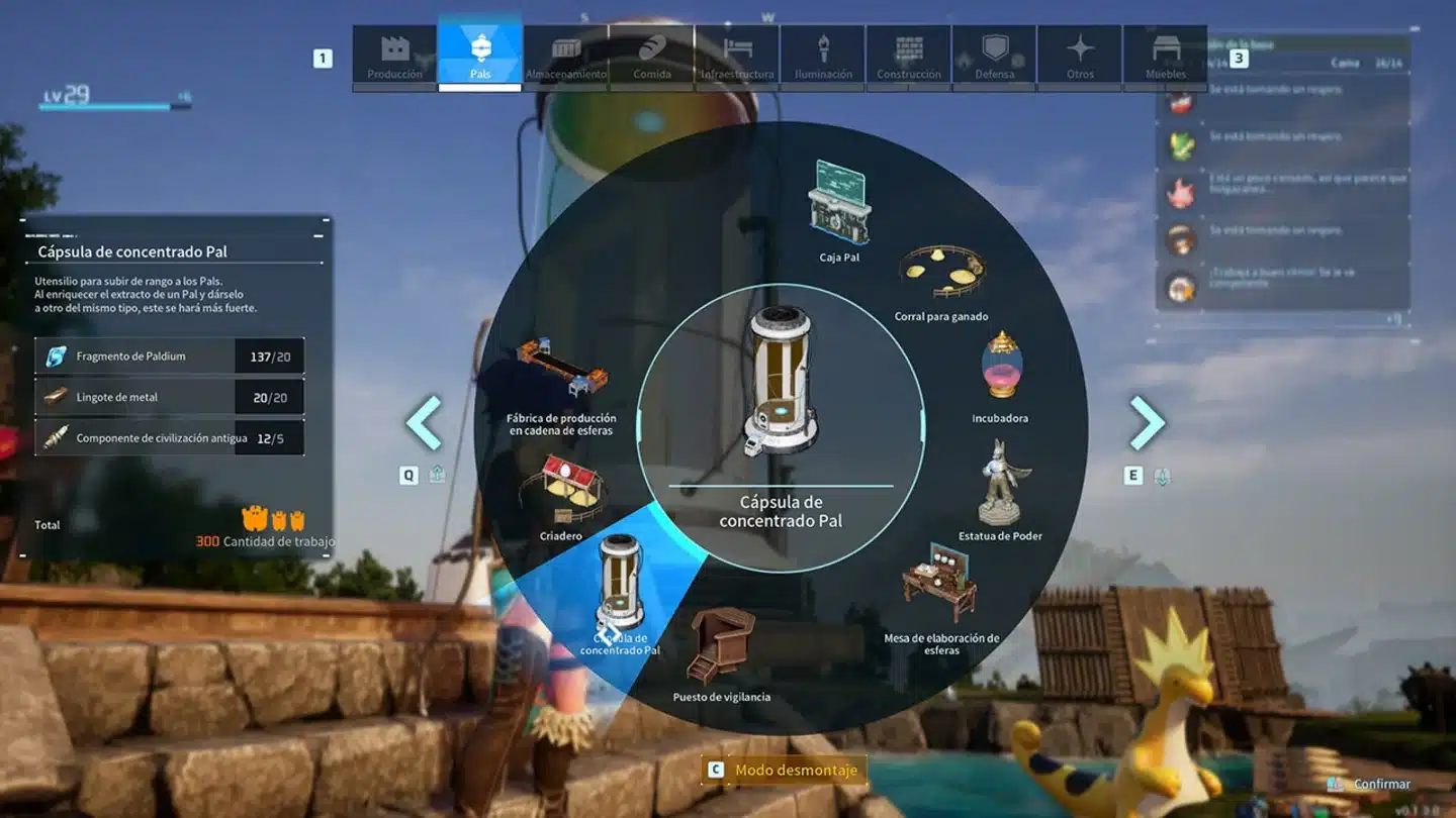 Fusión de Pals: Cómo utilizar el Condensador de Esencia - El Chimo