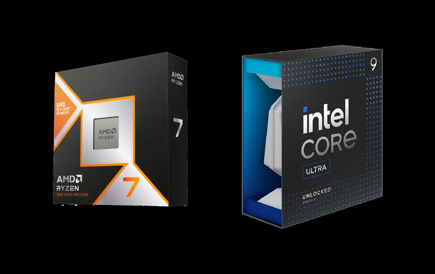 AMD Ryzen 7 9800X3D contra Intel Core Ultra 9 285K: choque de titanes ...